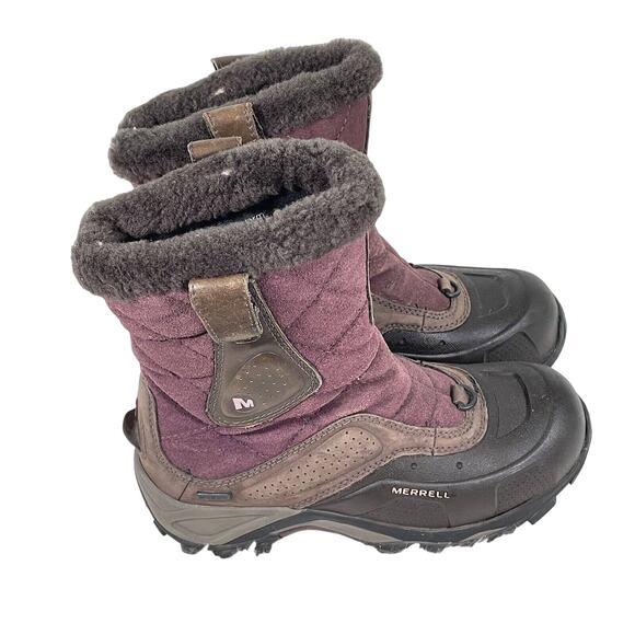Merrell | Shoes | Merrell Whiteout Mid Height Waterproof Huckleberry ...
